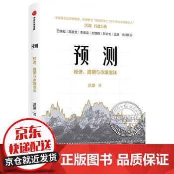 预测 经济 周期与市场泡沫 洪灝著 中信出版社中国投资策略师预测经济 市场 周期的逻辑和方法 红色