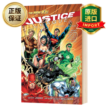Justice League Vol. 1 Origin 正义联盟第1卷 起源 英文原版新52超级英雄漫画 杰夫琼斯 美国DC漫画公司 英文版进口英语书籍