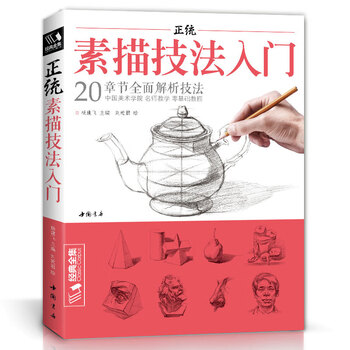 经典全集《正统素描技法》入门零基础自学教程书籍铅笔绘画临摹范本单体石膏几何体静物人物初学者起步教材