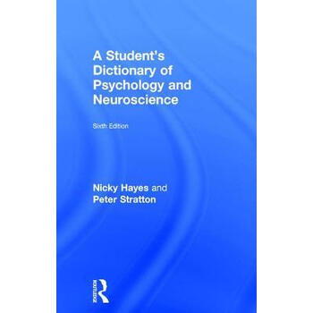 A Student's Dictionary of Psychology and Neuros