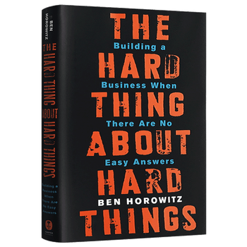 英文原版 The Hard Thing About Hard Things 创业维艰 如何完成比难更