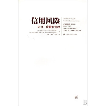 信用风险--定价度量和管理/汉译经济学文库