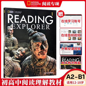 美国国家地理 Reading Explorer 青少儿英语综合阅读课程教材 学生课本+在线练习册 1级别