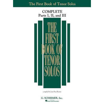 The First Book of Tenor Solos: Complete, Parts