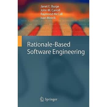 高被引Rationale-Based Software Engineering