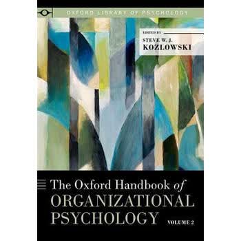 Oxford Handbook of Organizational Psychology, V
