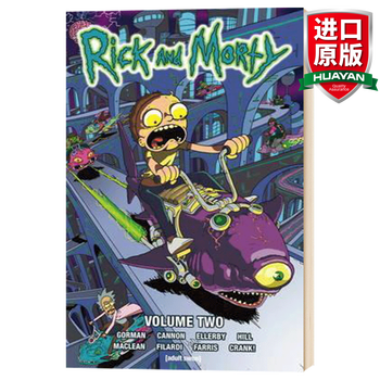 英文原版 瑞克与莫蒂漫画2 Rick and Morty Volume Two 同名卡通动画 美国科