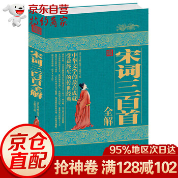 宋词三百首全解 朱孝藏中国美古诗词 中国古典文学书籍 国学 文学 诗歌 现当代文学 悠久的历史