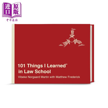 从法学院学到的101件事 101 Things I Learned (r) in Law School 英文原版 Vibeke N Martin 法学百科