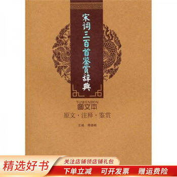 诗词美文鉴赏珍本：宋词三百首鉴赏辞典图文本 傅德岷