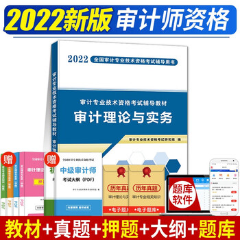 中级审计师2022辅导教材 审计理论与实务（初中级通用）审计师教材 审计专业技术资格考试教材 可搭配购买审计师复习指南历年真题