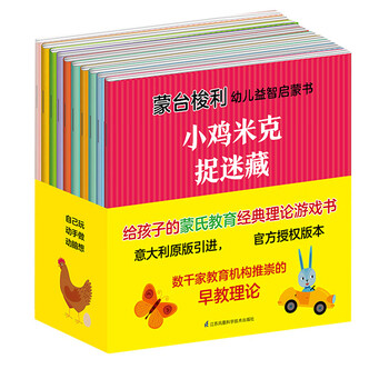 蒙氏教育早教经典理念 让孩子动手做 动脑想 全面开发孩子的专注力 想象力 创造力