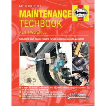 Motorcycle Maintenance Techbook: Servicing and M