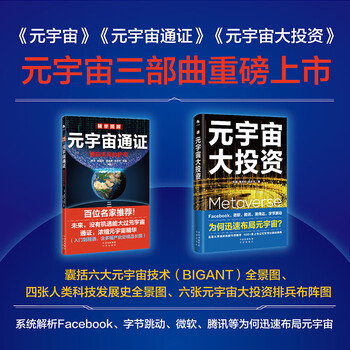 元宇宙通证+元宇宙大投资（全2册） 焦娟，易欢欢，毛永丰 中译出版社