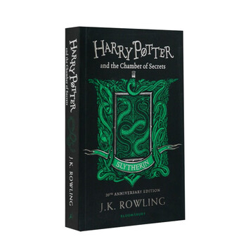 Harry Potter20周年学院纪念版哈利波特与密室斯莱特林珍藏版英文原版小说书籍JK罗琳书