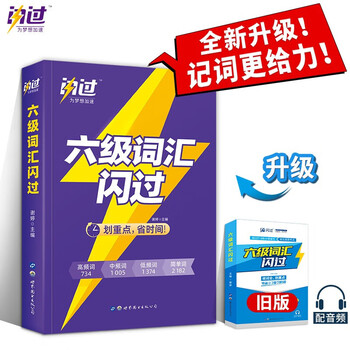 【系列自选】大学英语四六级词汇真题 2021六级词汇闪过