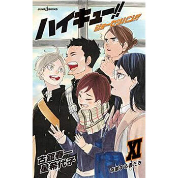 小说 排球少年11 ハイキュー！！ショーセツバン！！ １１ 古舘春一 星希代子 著 日本进口漫画周边