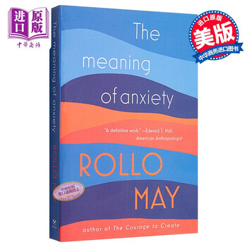 焦虑的意义 豆瓣高分 英文原版 The Meaning of Anxiety Rollo May