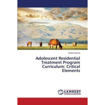Adolescent Residential Treatment Program Curric