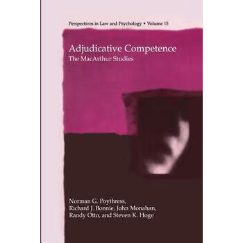 Adjudicative Competence: The MacArthur Studies