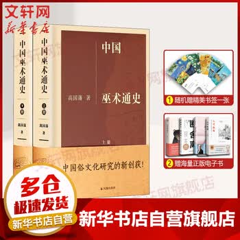 【正版包邮】中国巫术通史(全2册)