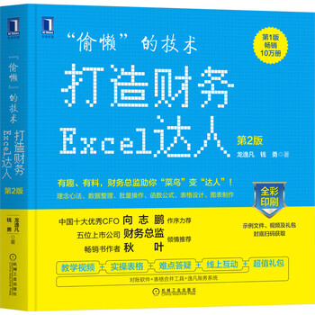 “偷懒”的技术:打造财务Excel达人 *2版