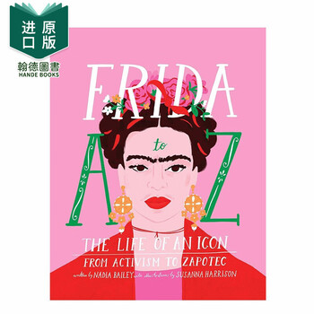 订购Frida A to Z 弗里达·卡罗的A to Z 英文原版艺术