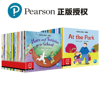 培生幼儿英语预备级 点读版 培生儿童英语分级阅读 幼儿英语启蒙教材 少儿英语读物有声绘本 预备级1+基础级1