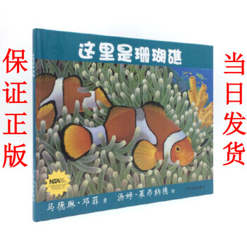 正版这里是珊瑚礁生命之网杂志期刊科普
