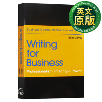 商务写作 英文原版 Writing for Business
