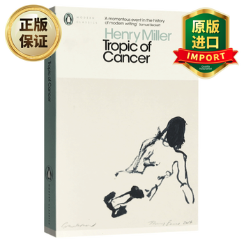 Tropic of Cancer 英文原版 北回归线 亨利米勒自传体启示录 企鹅经典