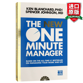 英文原版 一分钟经理人 The New One Minute Manager 新版