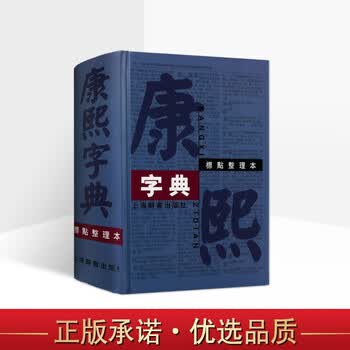 康熙字典 标点整理本 上海辞书出版社 中国清代字典工具书 国学古籍工具书 国学古籍