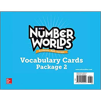 Number Worlds Levels F-J, Vocabulary Cards