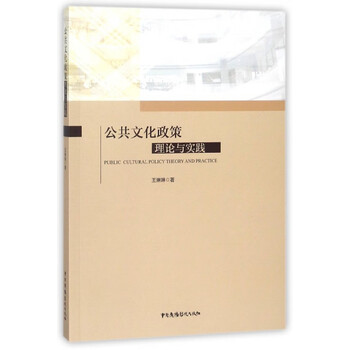 公共文化政策理论与实践
