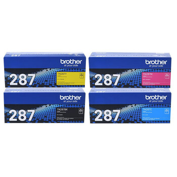 【兄弟TN-287】兄弟（brother）TN-287 四色粉盒套装 适合HL-3160/3190CDW DCP-9030CDN MFC ...