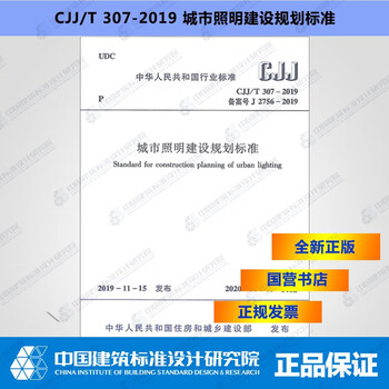 CJJ/T307-2019城市照明建设规划标准