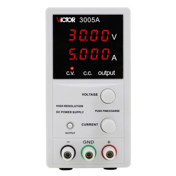 【胜利仪器VC 3003】胜利仪器(VICTOR)VC 3005A(30V/5A)设定值可锁定系列线性电源 3位数显直流稳压电源【行情 报价 价格 评测】-京东