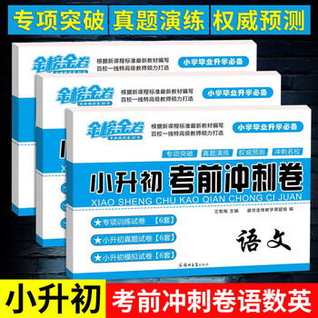 小升初毕业总复习试卷语文+英语+数学3册人教版北师大版等多版本通用六年级小学升初中专项综合强化教辅导 小升初真题卷考前冲刺卷2022年小升初语文数学英语毕业总复习必刷题人教版小升初知识点汇总专项真题卷
