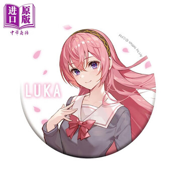 圆形徽章 初音未来系列 学生服 teffish 巡音露卡 日版原版动漫周边