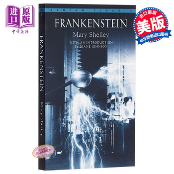 英文原版经典名著 Frankenstein 科学怪人 Bantam Classic