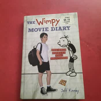 自有库存 保证正版 可开发~The Wimpy Kid Movie Diary 小屁孩日记-电影版【