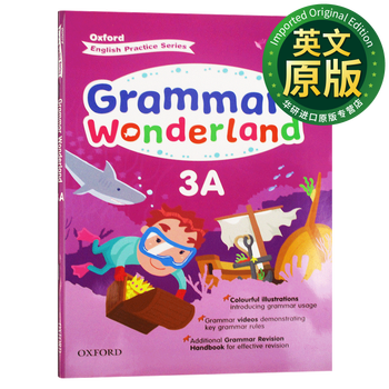 牛津小学英语语法练习册三年级上学期 英文原版 Oxford Grammar Wonderland 3A 英文版进口原版英语书籍 OUP Oxford