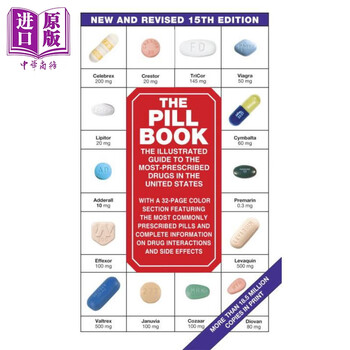 药书 第15版 用药速查指南 英文原版 The Pill Book Harold Silverman