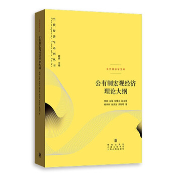 公有制宏观经济理论大纲/当代经济学系列丛书/当代经