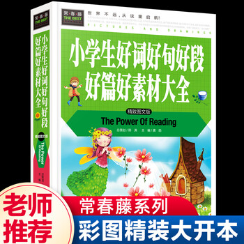 小学生好词好句好段好篇好素材大全集二三四五六年级小学通用8-10-12岁儿童作文教辅小学课外阅读书