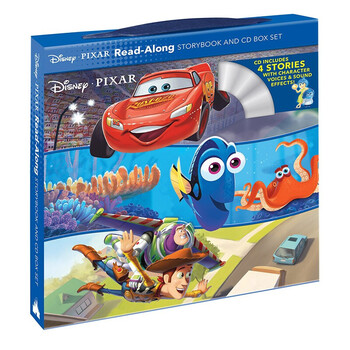现货【Disney】Storybook+CD Pixar Box Set， 【迪士尼】故事