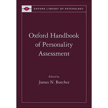 高被引Oxford Handbook of Personality Assessment