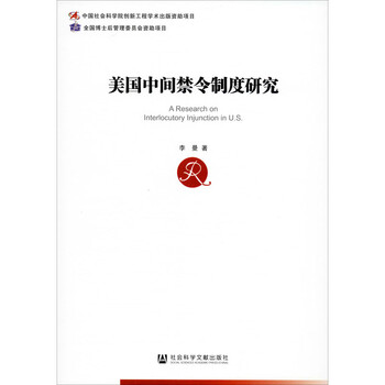 美国中间禁令制度研究