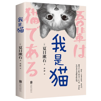 我是猫经典世界名著文学读物夏目漱石著中文翻译外国小说国外名家经典作品外国文学名著经典励志书籍HD